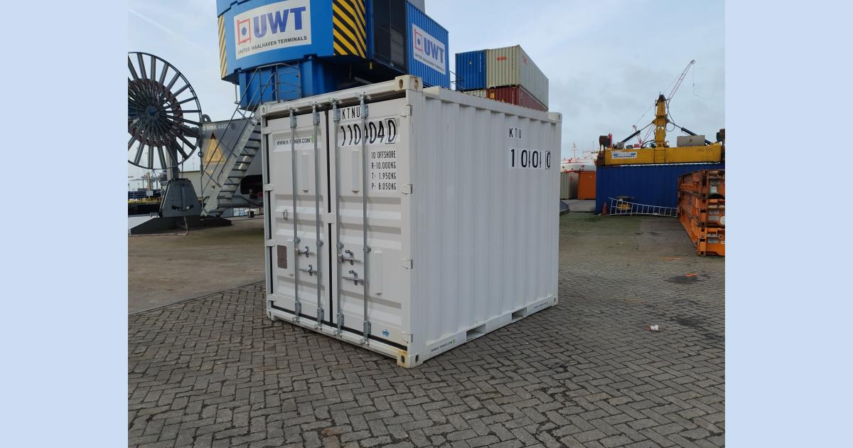 Custom-built 10ft DNV 2.7-1 Offshore container | K-tainer Trading B.V.