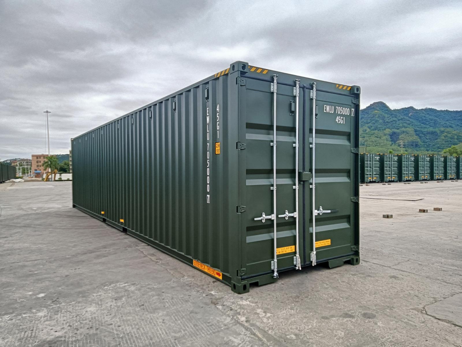 40ft High Cube Double Door Container | K-tainer Trading B.V.