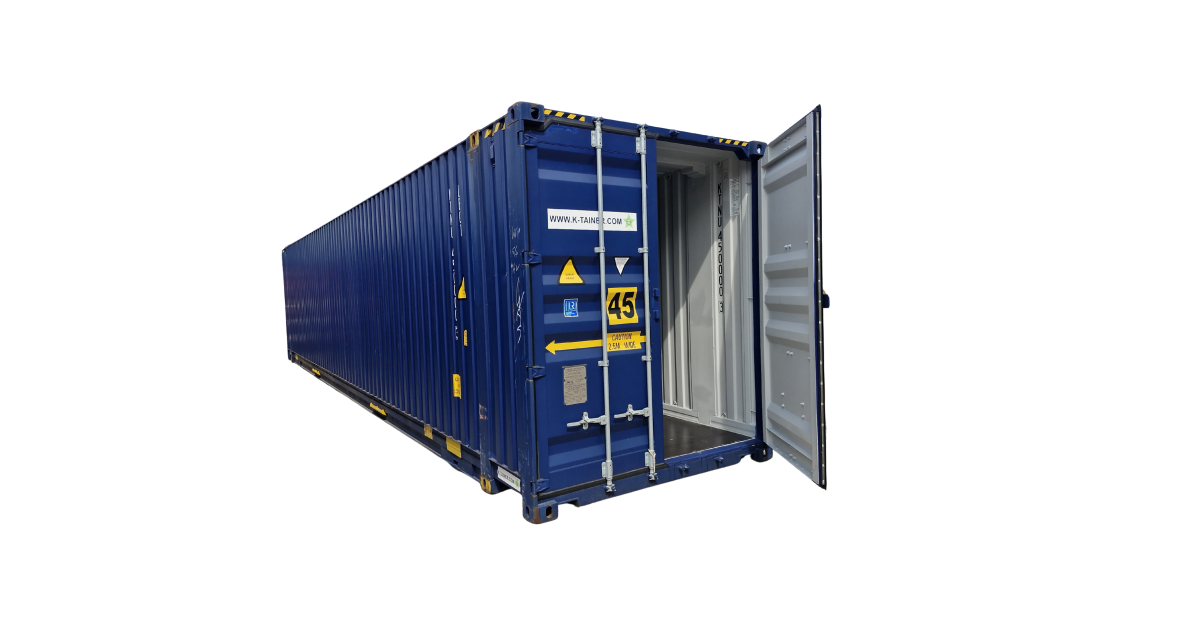 45ft High Cube Pallet Wide container | K-tainer Trading B.V.