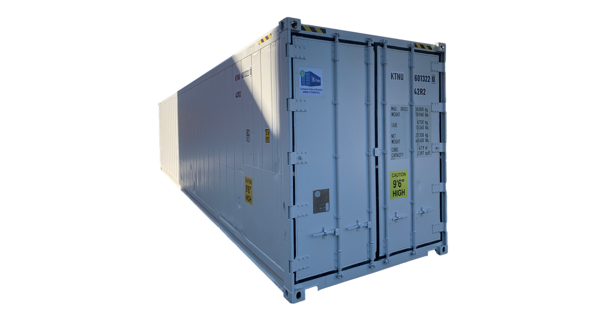40ft High Cube Reefer - New | K-tainer Trading B.V.